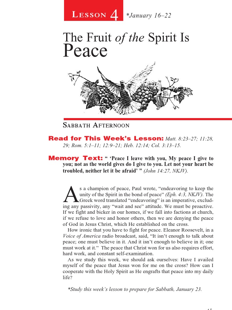 Finding Peace in the Midst of Life's Storms | PDF | New Testament | Jesus