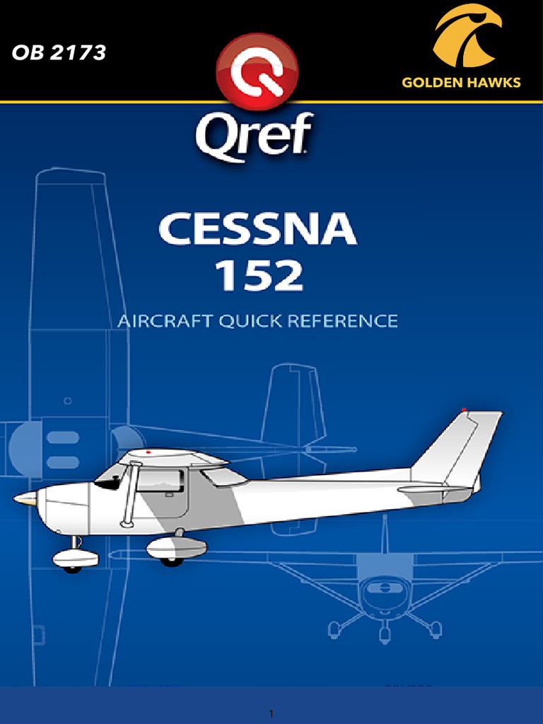 C 152 Checklist | PDF | Acelerador | Ingeniería Aeroespacial