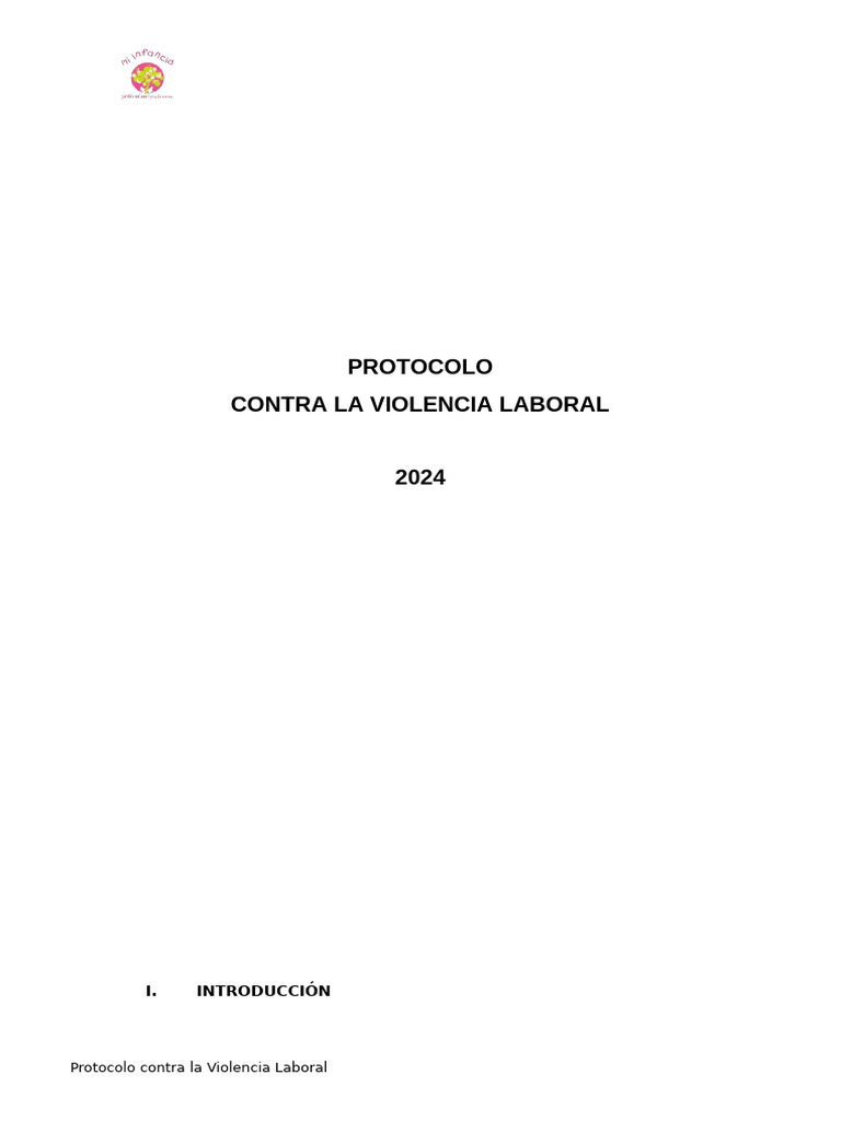 Protocolo Ley Karin 2024 Enviado Por Abogadas | PDF | Acoso sexual | Violencia