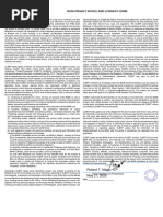 Data Privacy Consent Form Template | PDF | Credit Card | Debit Card