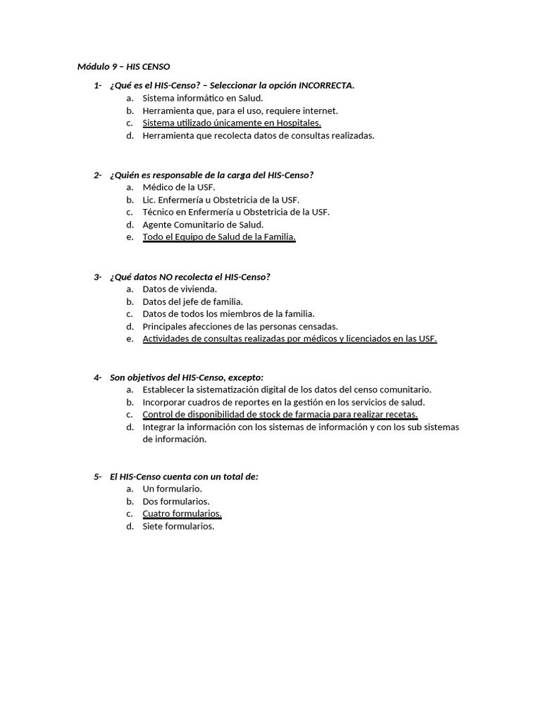 Módulo 9 - HIS | PDF