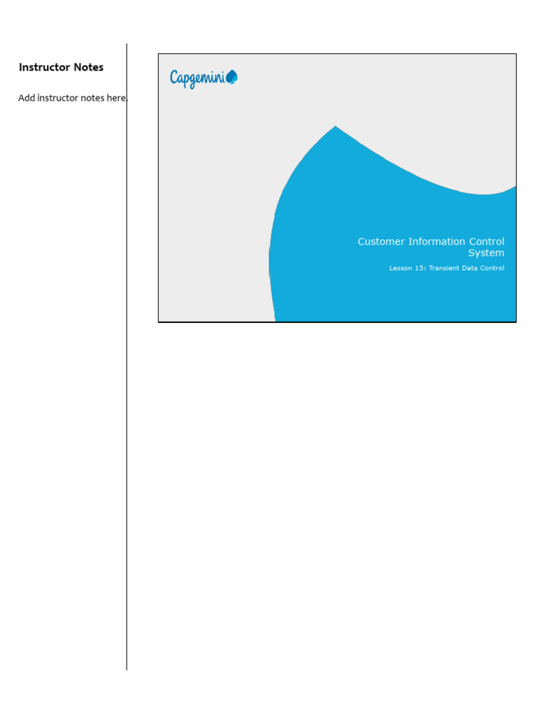 CICS ClassBook Lesson15 | PDF | Computing | Computer Architecture
