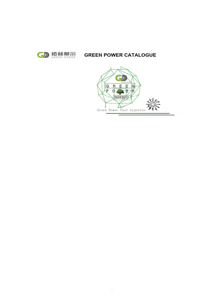 5 - Green Power Catalog | PDF | Land Vehicles | Car Manufacturers Of Japan