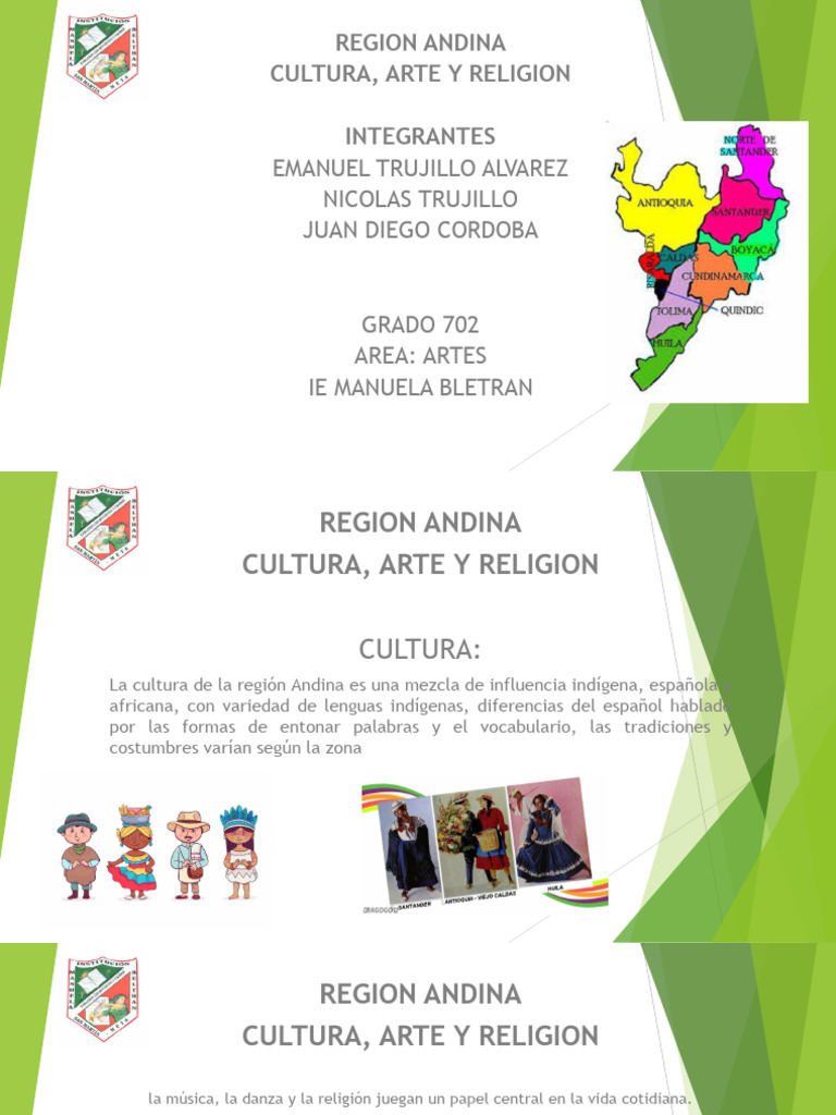 Region Andina Cultura, Arte y Religion - Trujillo Cordoba y Trujillo ...