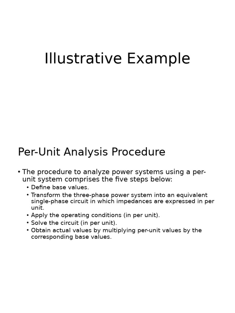 Calculation Example of Per Unit System | PDF | Transformer | Electrical Impedance
