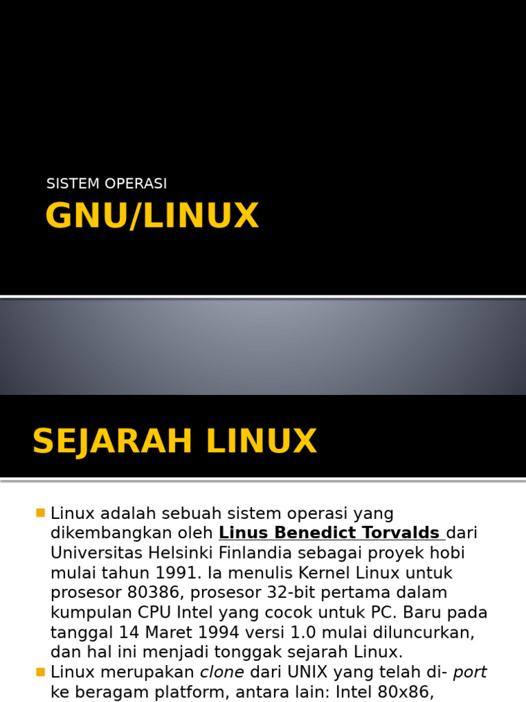 Gnu Linux | PDF