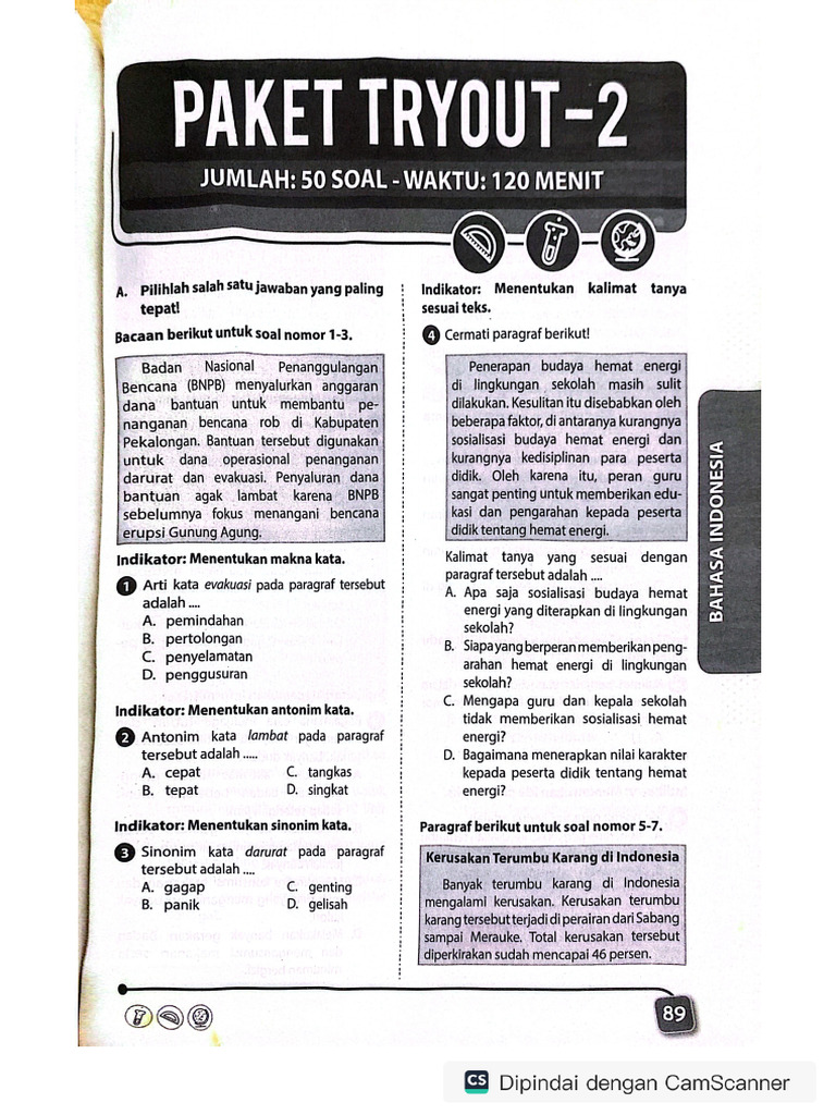 latihan us bindo | PDF