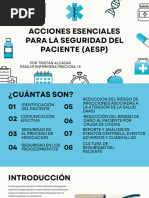 AESP CURSO 7 y 8 | PDF | Seguridad del paciente | Ciencias de la Salud