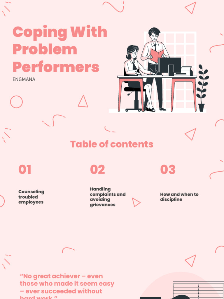 Coping-With-Problem-Performers Engineering Management | PDF ...
