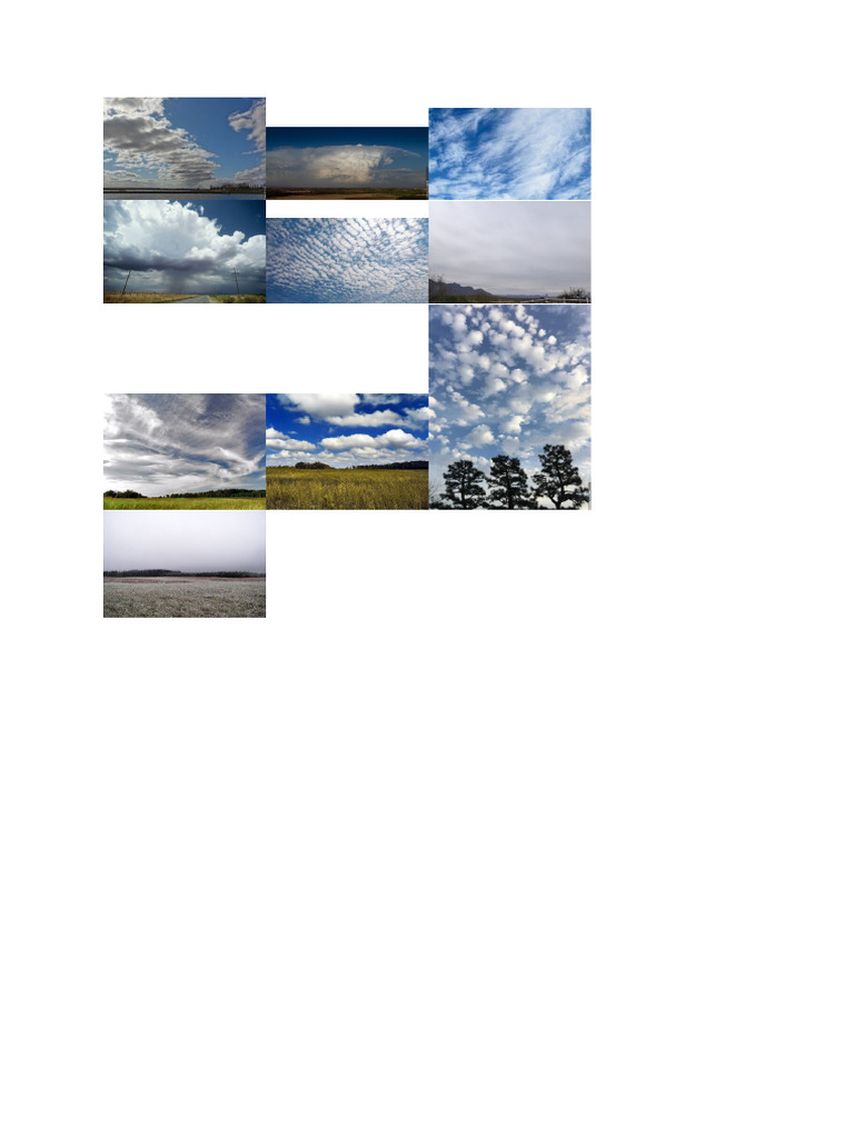 Gambar Awan Jenis | PDF