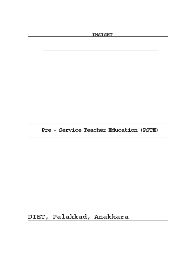 Insight Planner | PDF