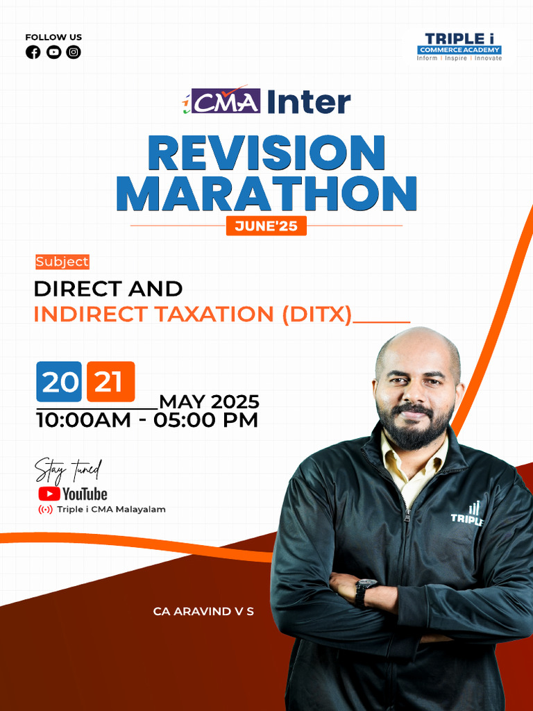 Direct and Indirect Taxation Notes | PDF | Expense | Tax Deduction