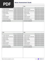 Sitting Balance Scale | PDF | Shoulder | Anatomical Terms Of Motion