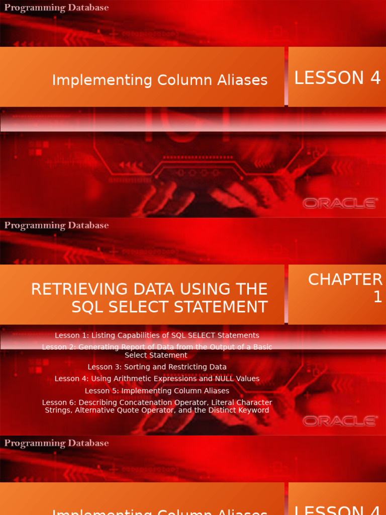 Lesson 5 Programming | PDF | Data Management Software | Computer Science