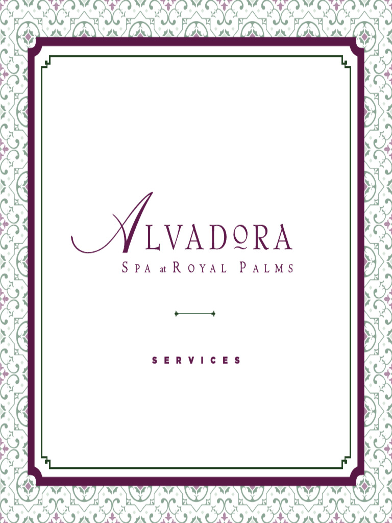 Alvadora Spa - 4.1.24 ROTvxvD | PDF | Massage