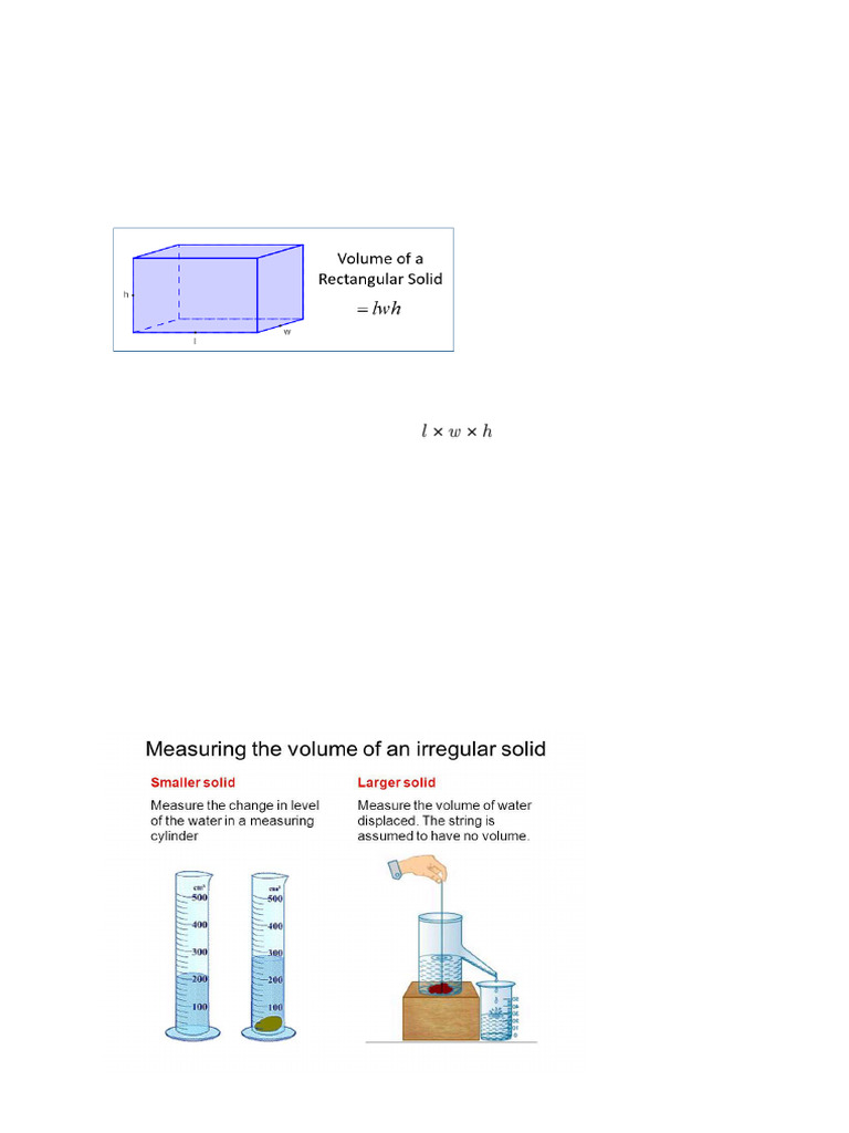 Density Experiment Notes | PDF