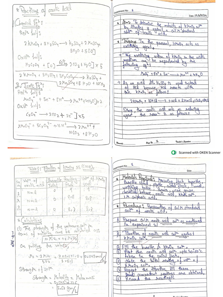 12th Science Chemistry Lab Manual 2025-2026 | PDF