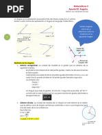 Actividad 1: Clasificación de Ángulos Según Su Medida y Su Posición | PDF | Ángulo | Geometría ...