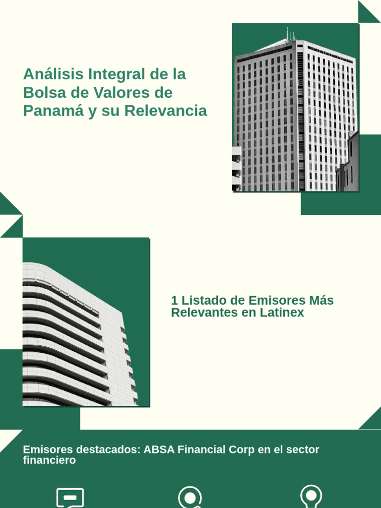Bolsa de Valores de Panama (Latiinex) | PDF | Bolsa | Portafolio (Finanzas)
