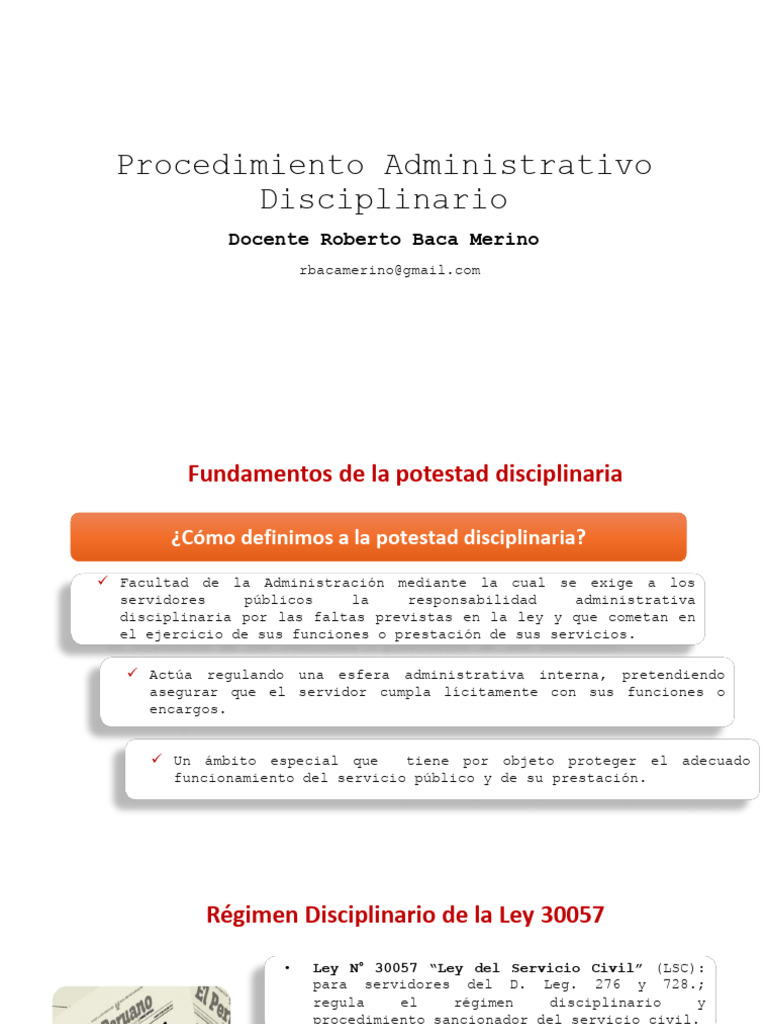 Presentacion PAD | PDF | Disciplinas | Justicia