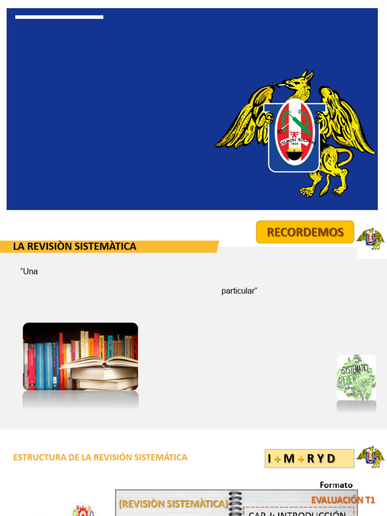 Metodología de Revisión Sistemática | PDF | Revisión sistemática ...