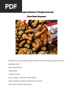 KFC Case Study Brochure | PDF | Inventory | Automation