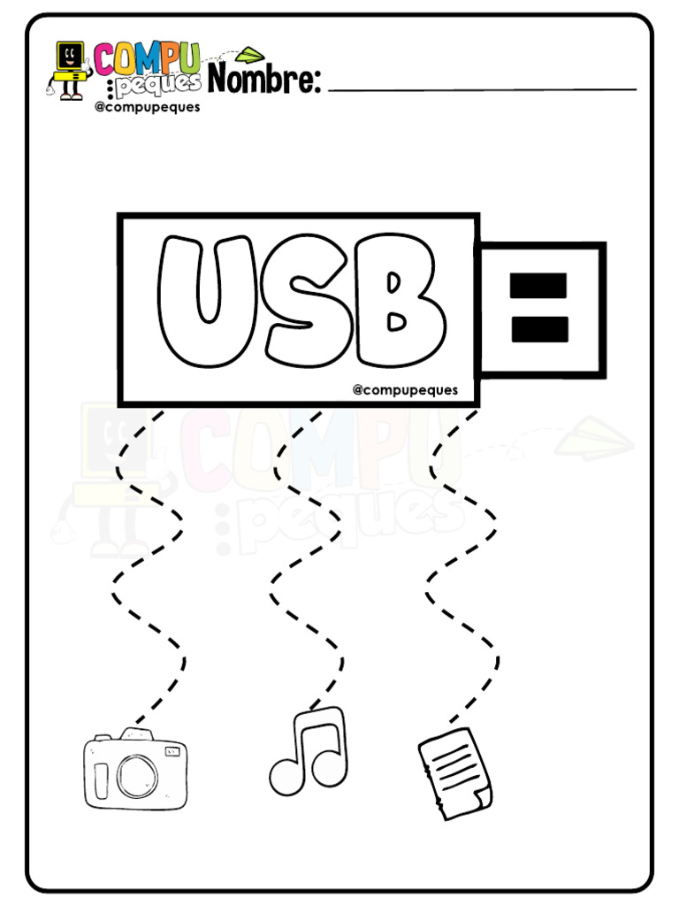 COMPUPEQUES - USB y Lo Que Guardamos en Ella | PDF