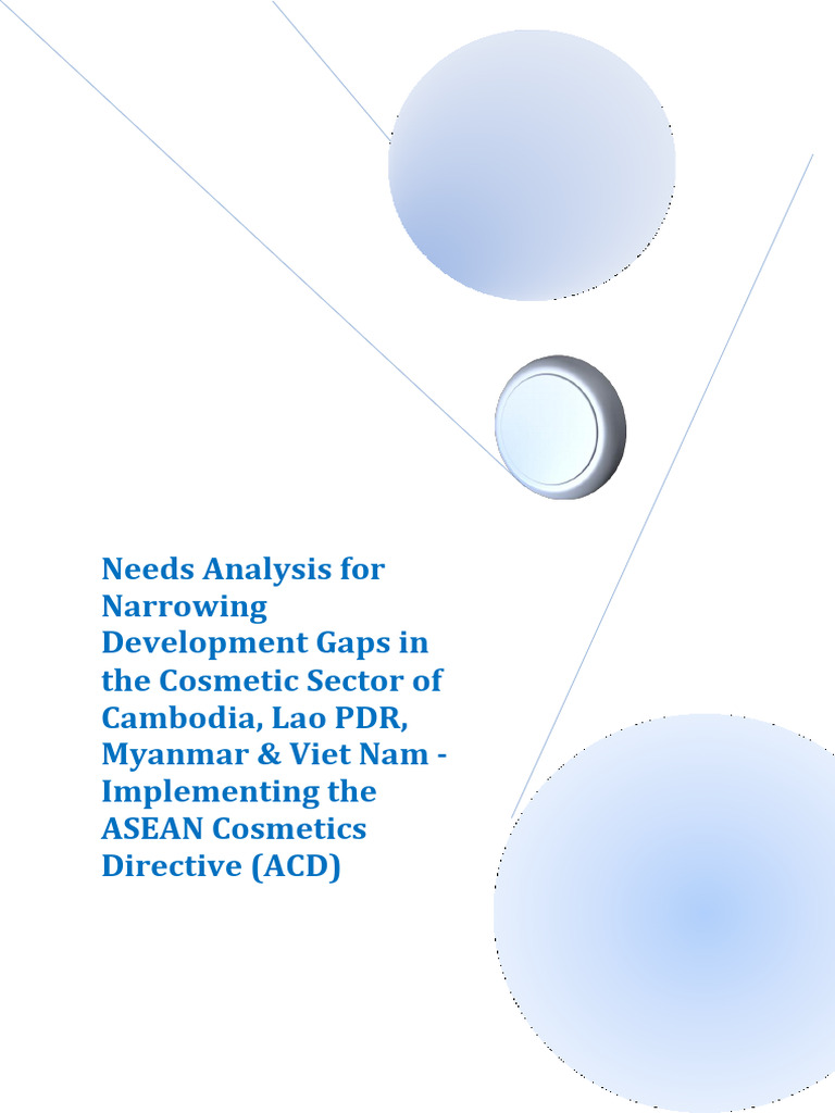 ASEAN Cosmetics Directive CLMV Workshop Feb 2013 | PDF | Cosmetics