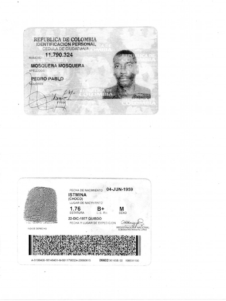 1 Cédula Del Rector | PDF