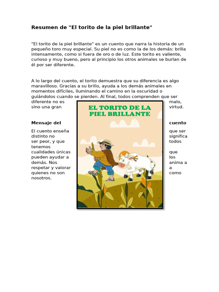 Resumenes de Cuento y Cuento Creado | PDF | Amor