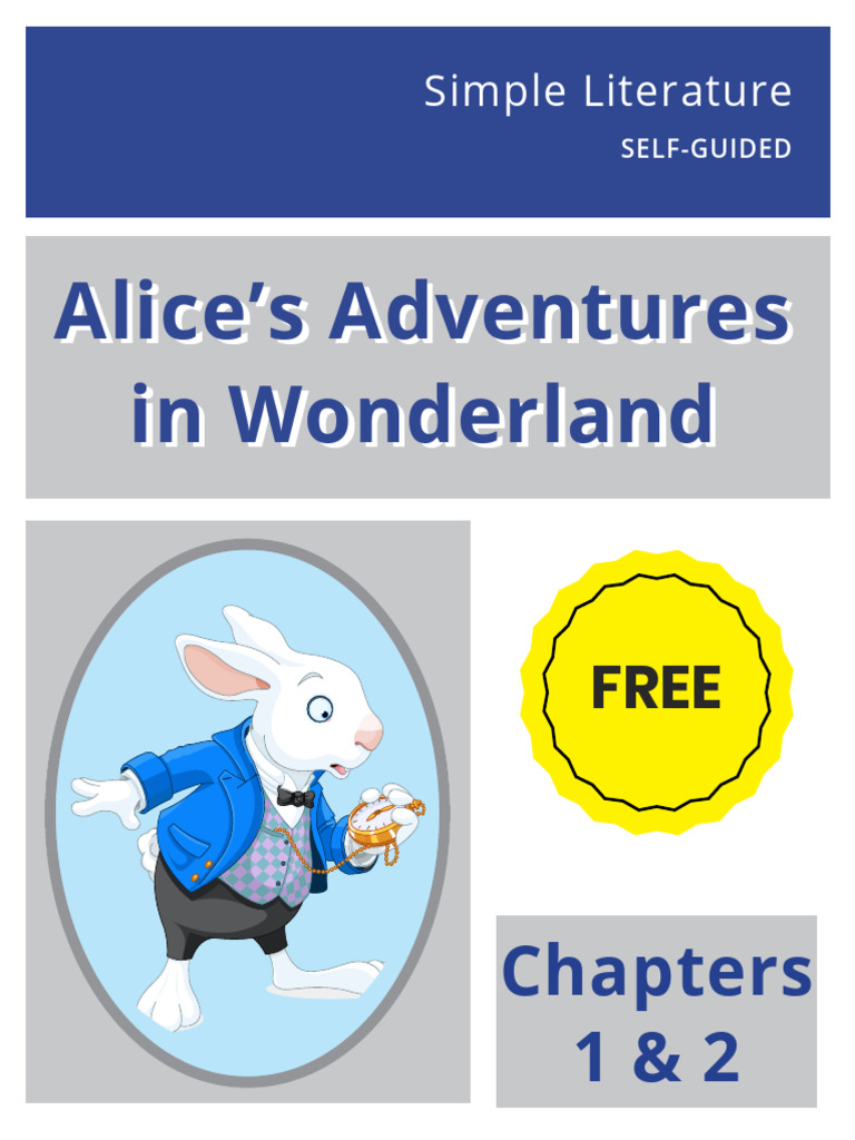 Alice's Adventures: Chapters 1-2 Guide | PDF | Alice (Alice's ...