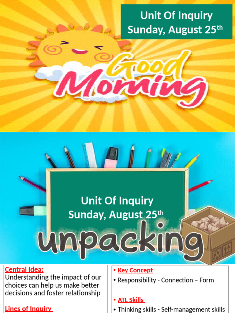 UOI Who We Are Week 2 LG1 2025 | PDF