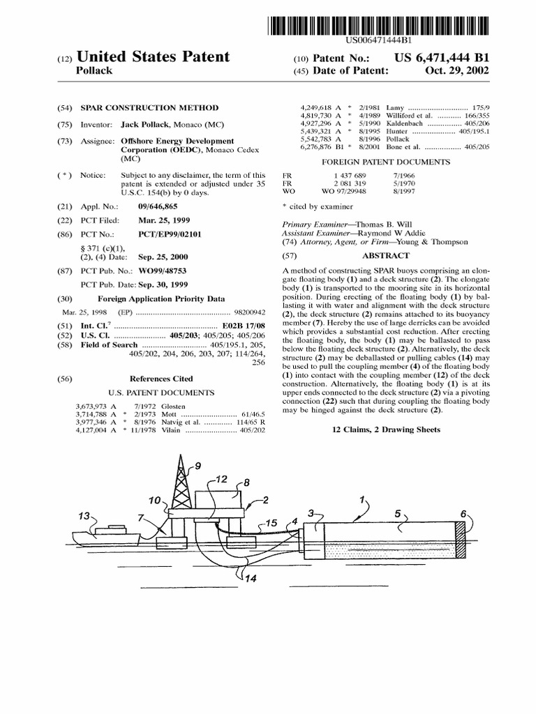 Spar Construction Method | PDF