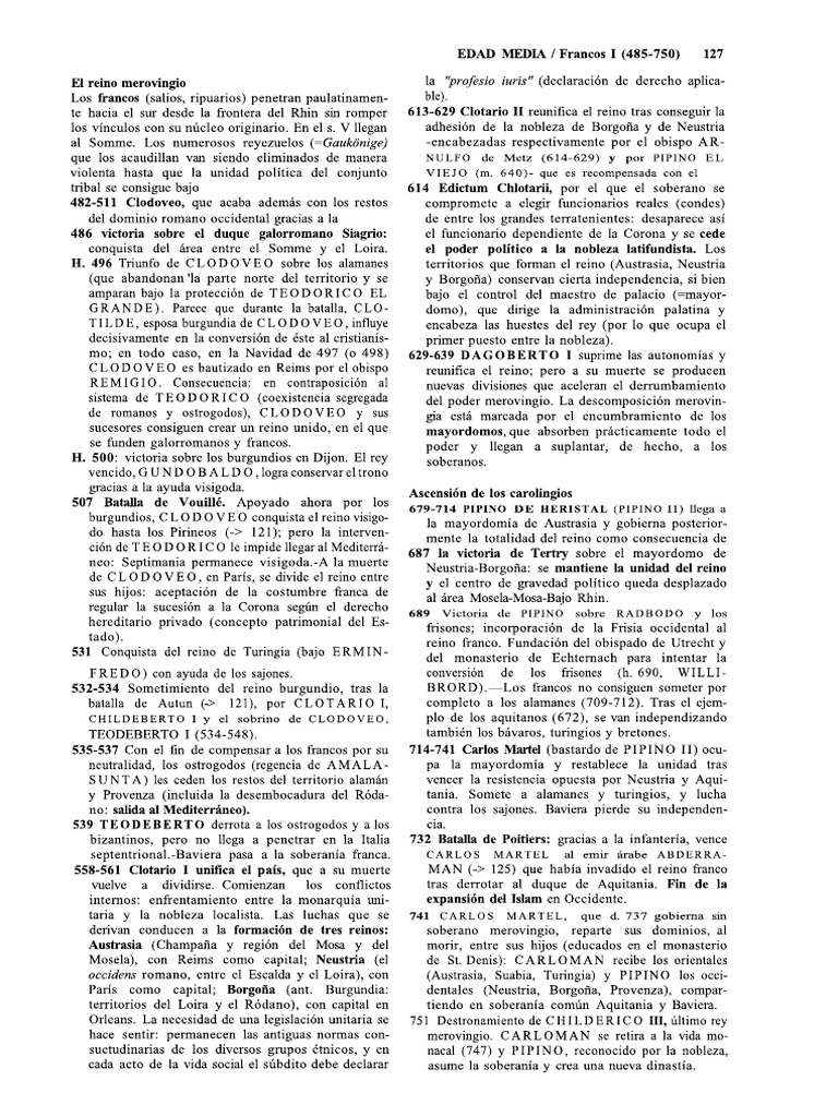 Anexo Seleccion Los Francos - Imperio Carolingio - Atlas Historico ...