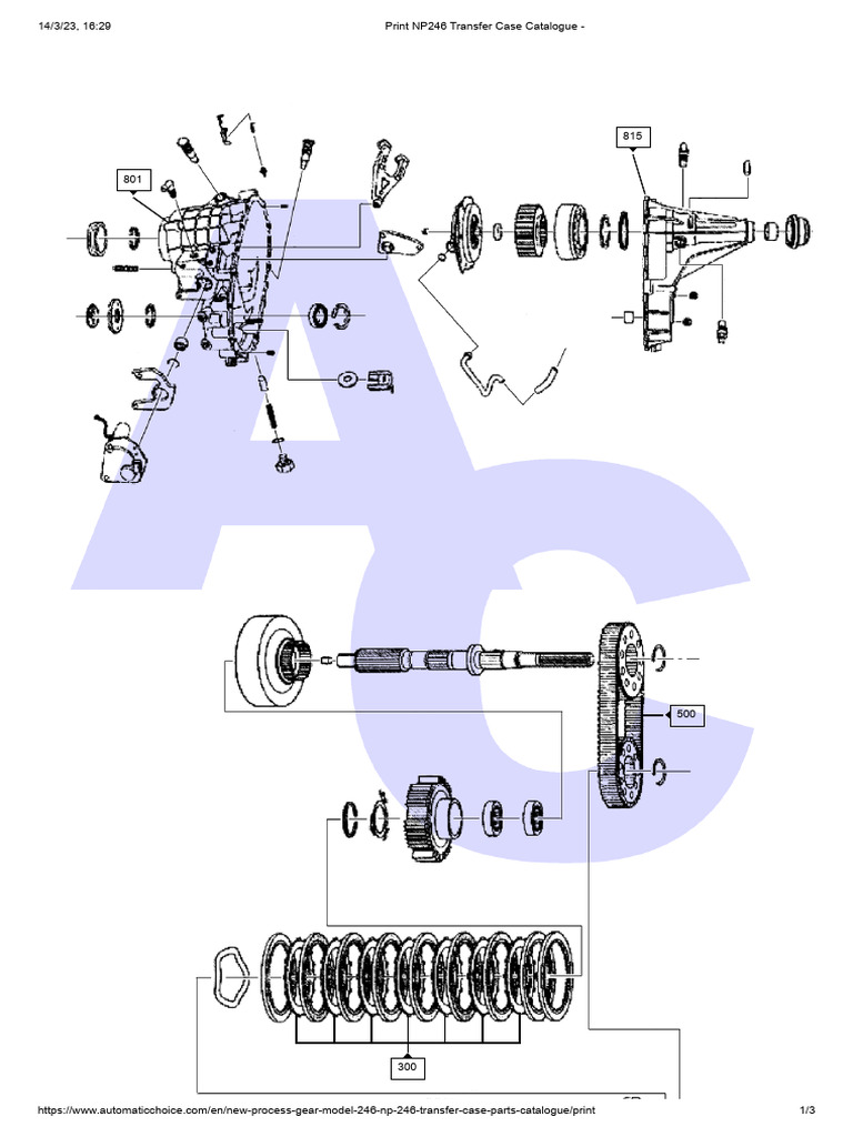 New Process 246 Caja Transferencia | PDF | Land Vehicles | Automotive ...