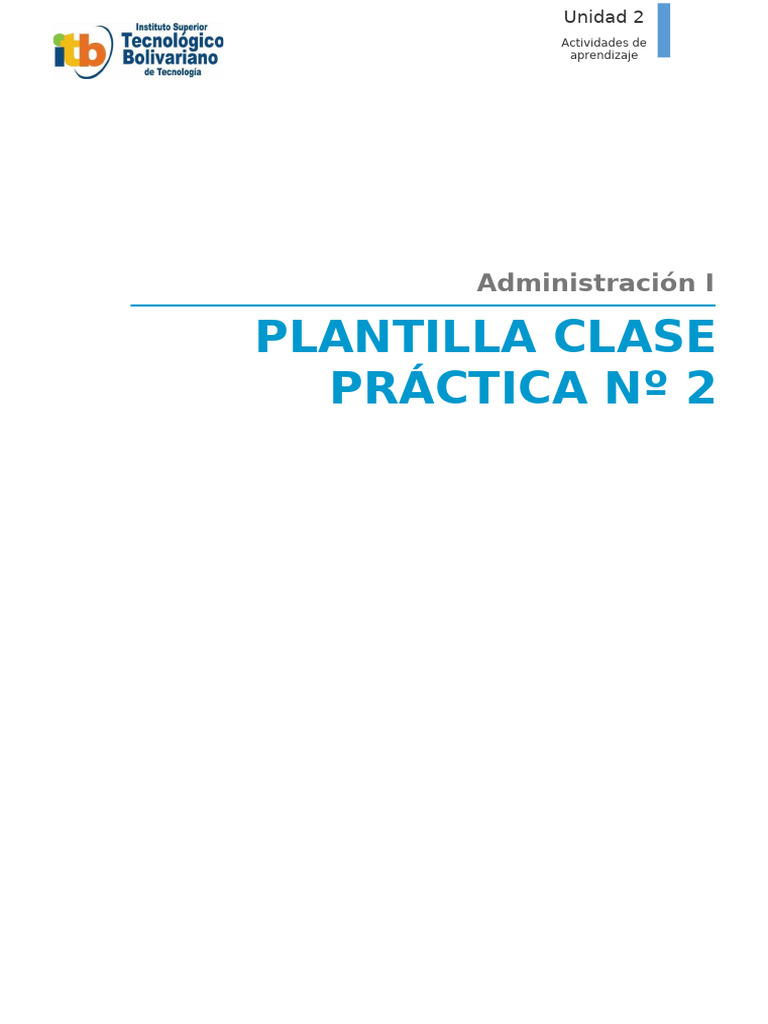 Plantilla Clase Practica 2 - S10 | PDF | Análisis FODA