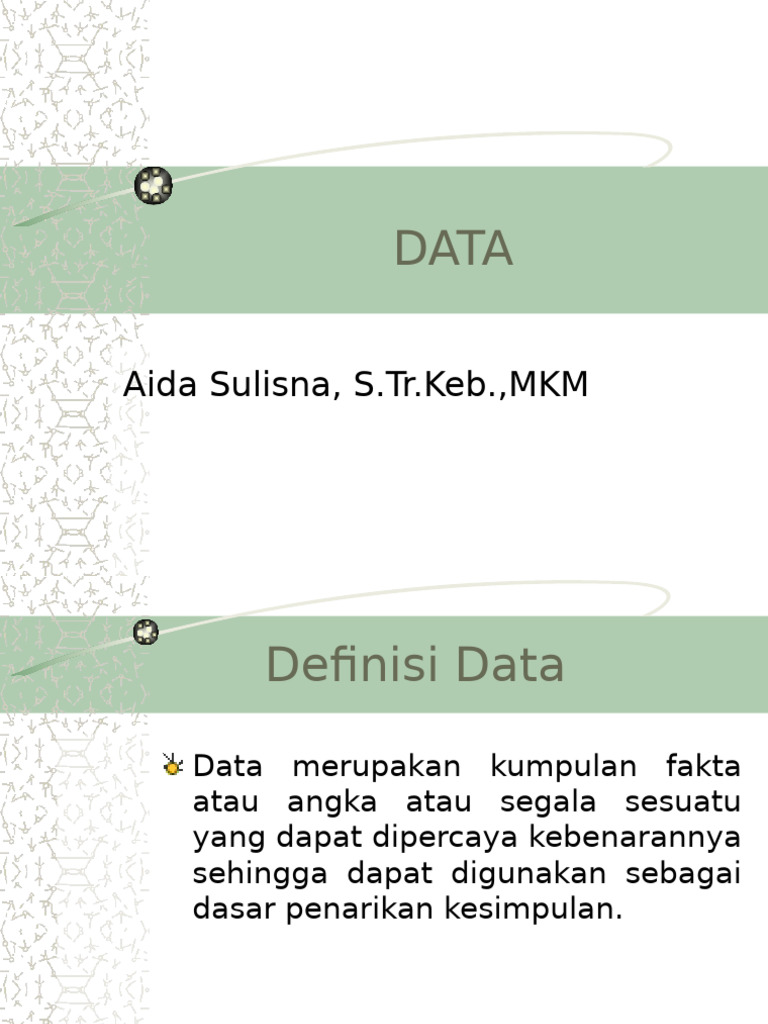 Data primer,sekunder,tersier | PDF