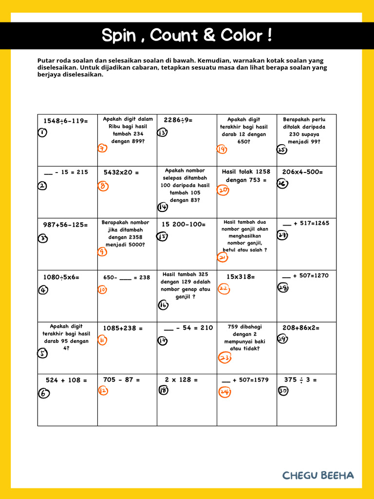 FunMath 6 operasi campur | PDF