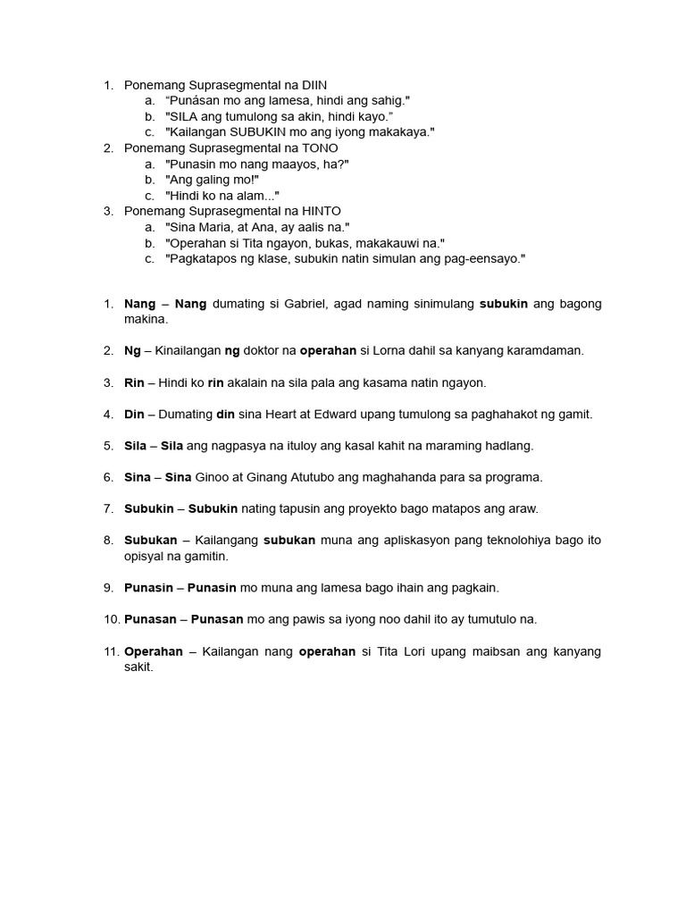 Ponemang Suprasegmental | PDF