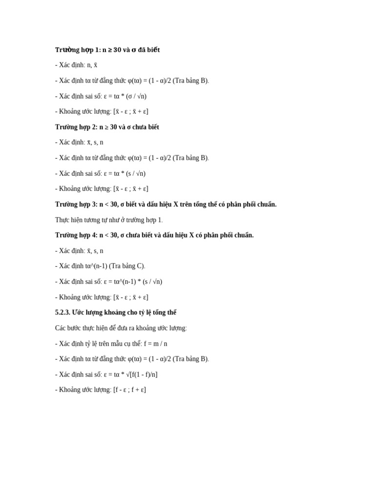 Toan Bo Uoc Luong | PDF