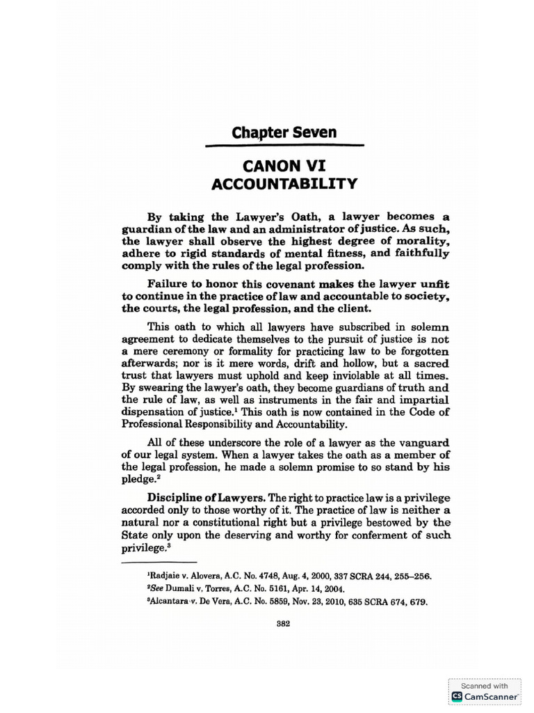 Canon-6 of CPRA | PDF