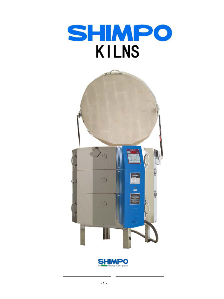Kiln Setup and Operation Guide | PDF | Fuse (Electrical) | Electrical ...