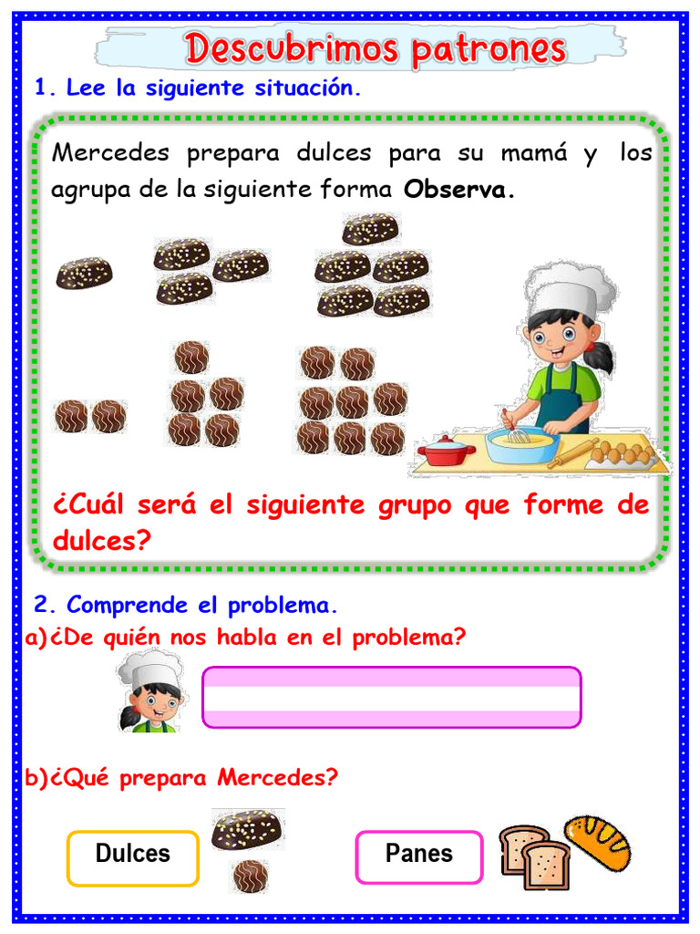 F. Descubrimos Patrones Numéricos | PDF