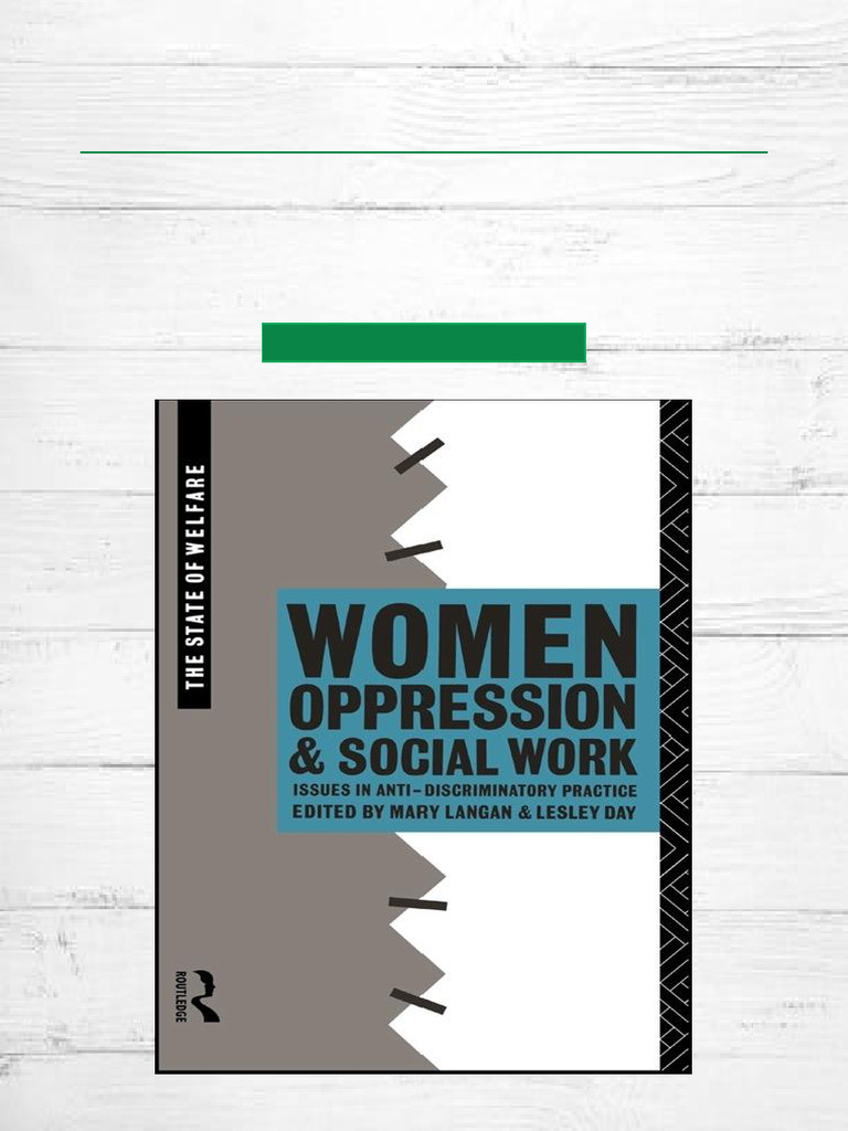 Immediate Get Women, Oppression and Social Work Issues in Anti ...