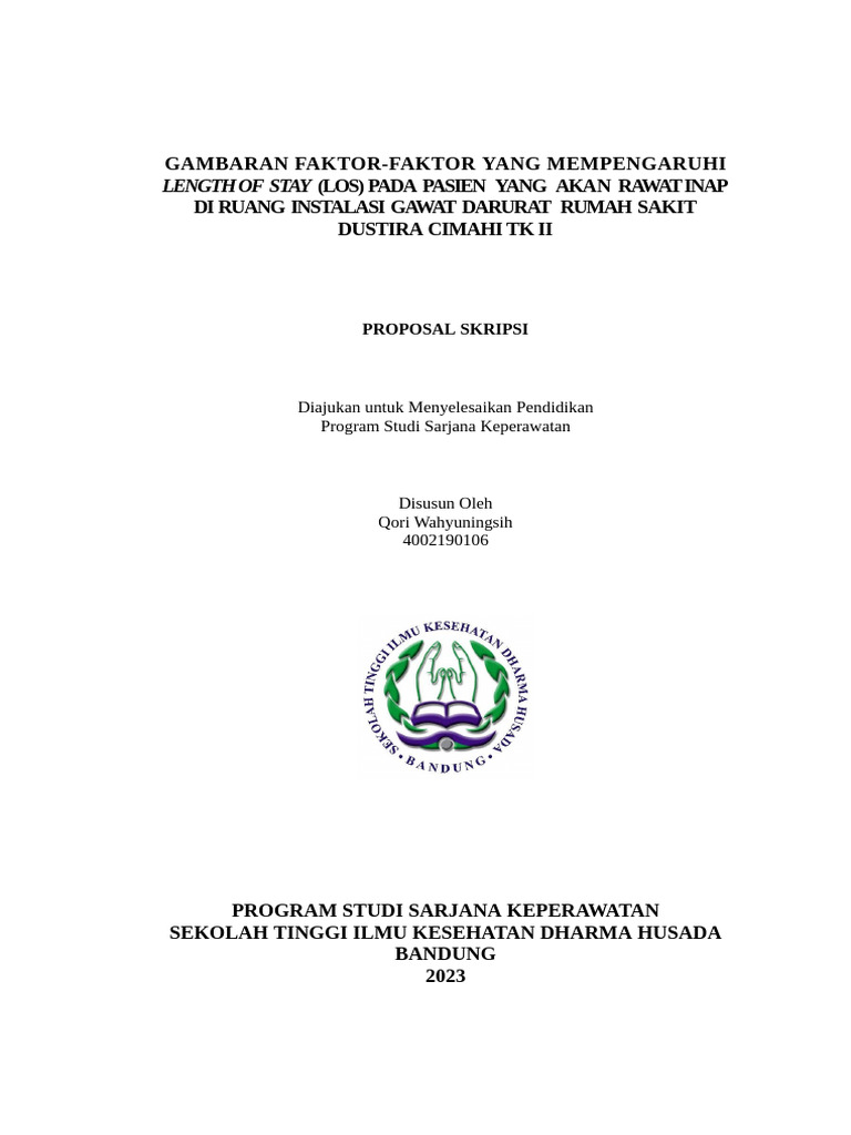 Draf Proposal Skripsi | PDF