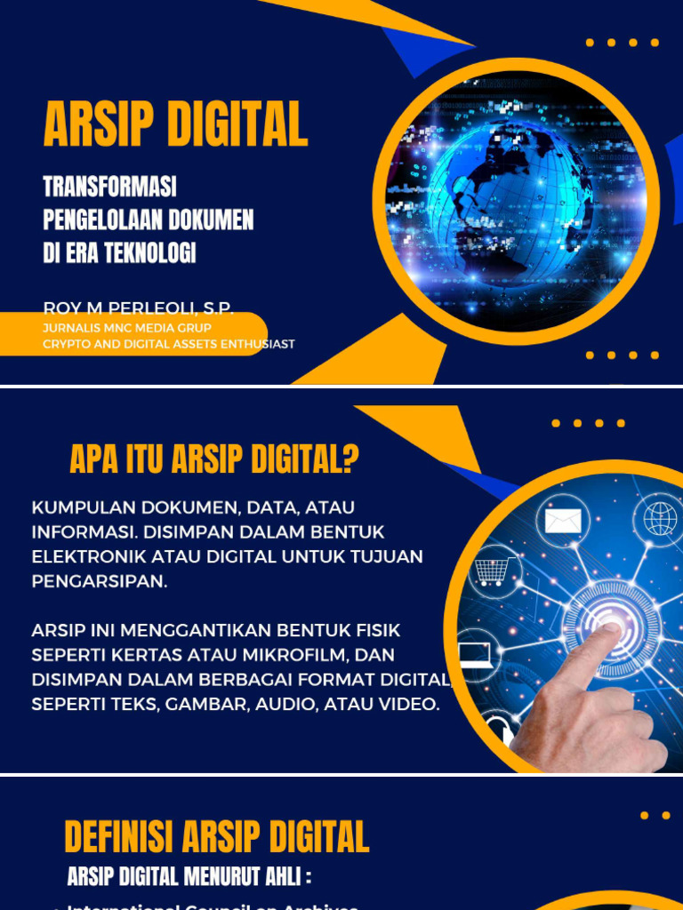Arsip Digital Sesi 1 | PDF