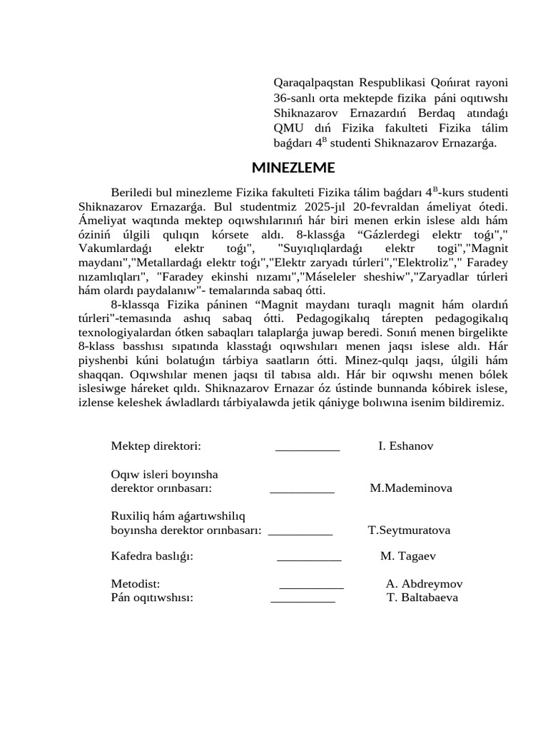 Minezleme Ozime | PDF