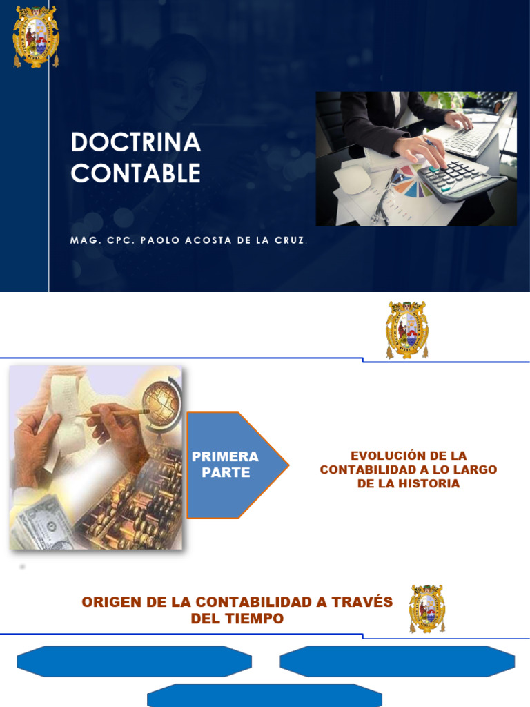 SEMANA 03 DOCTRINA CONTABLE | PDF | Contabilidad | Contador