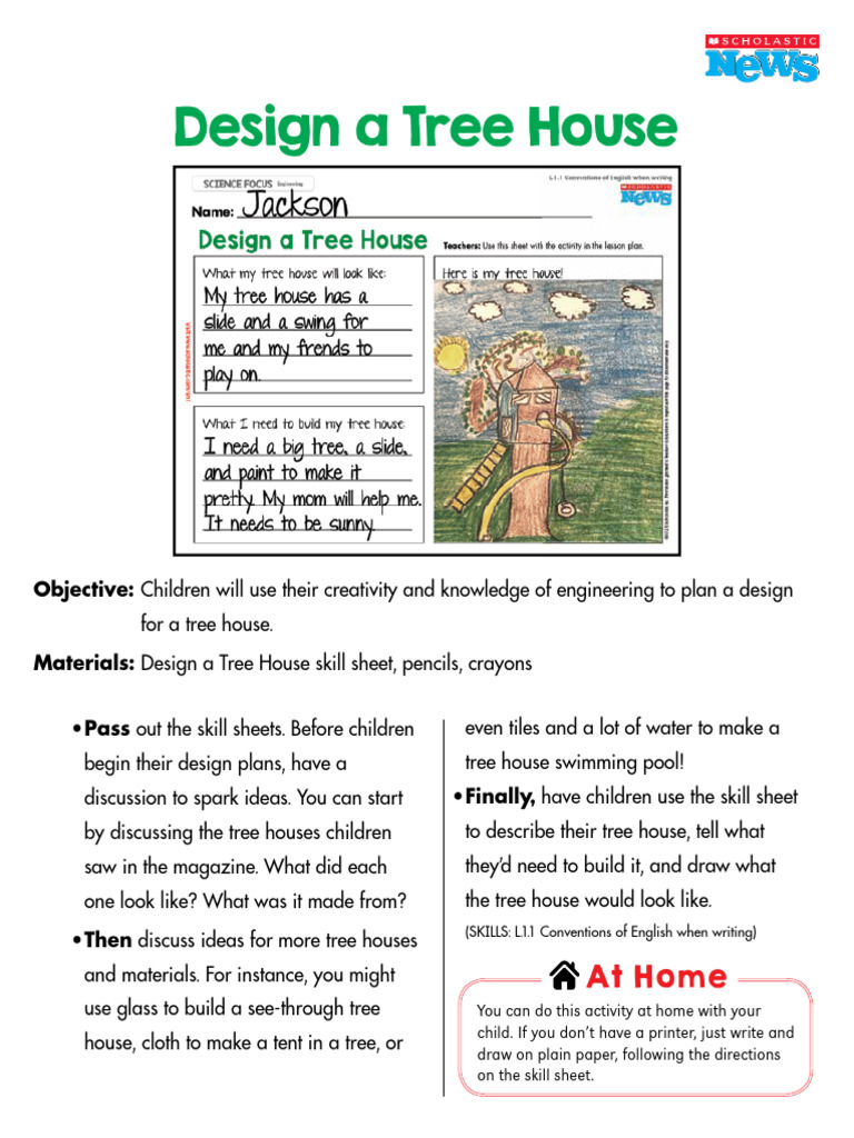 Design A Tree House | PDF