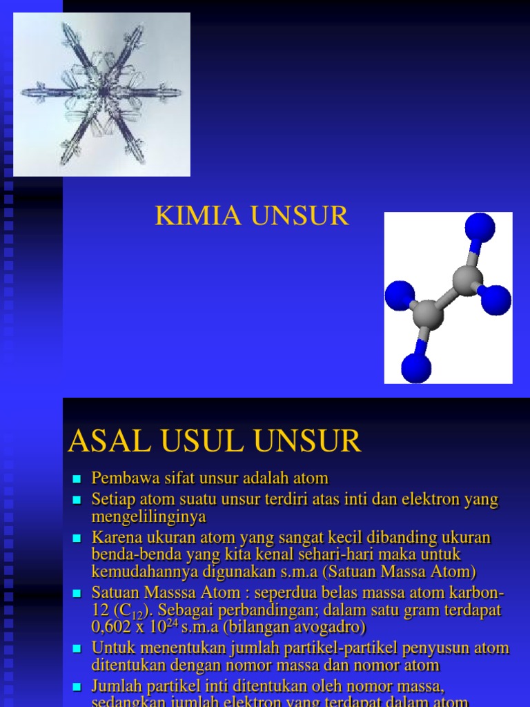 Asal Usul Unsur | PDF